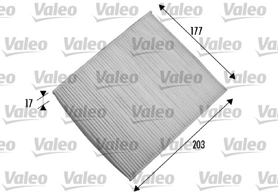 Valeo Filter, Innenraumluft VALEO ESSENTIAL 698866 - - RSU.de