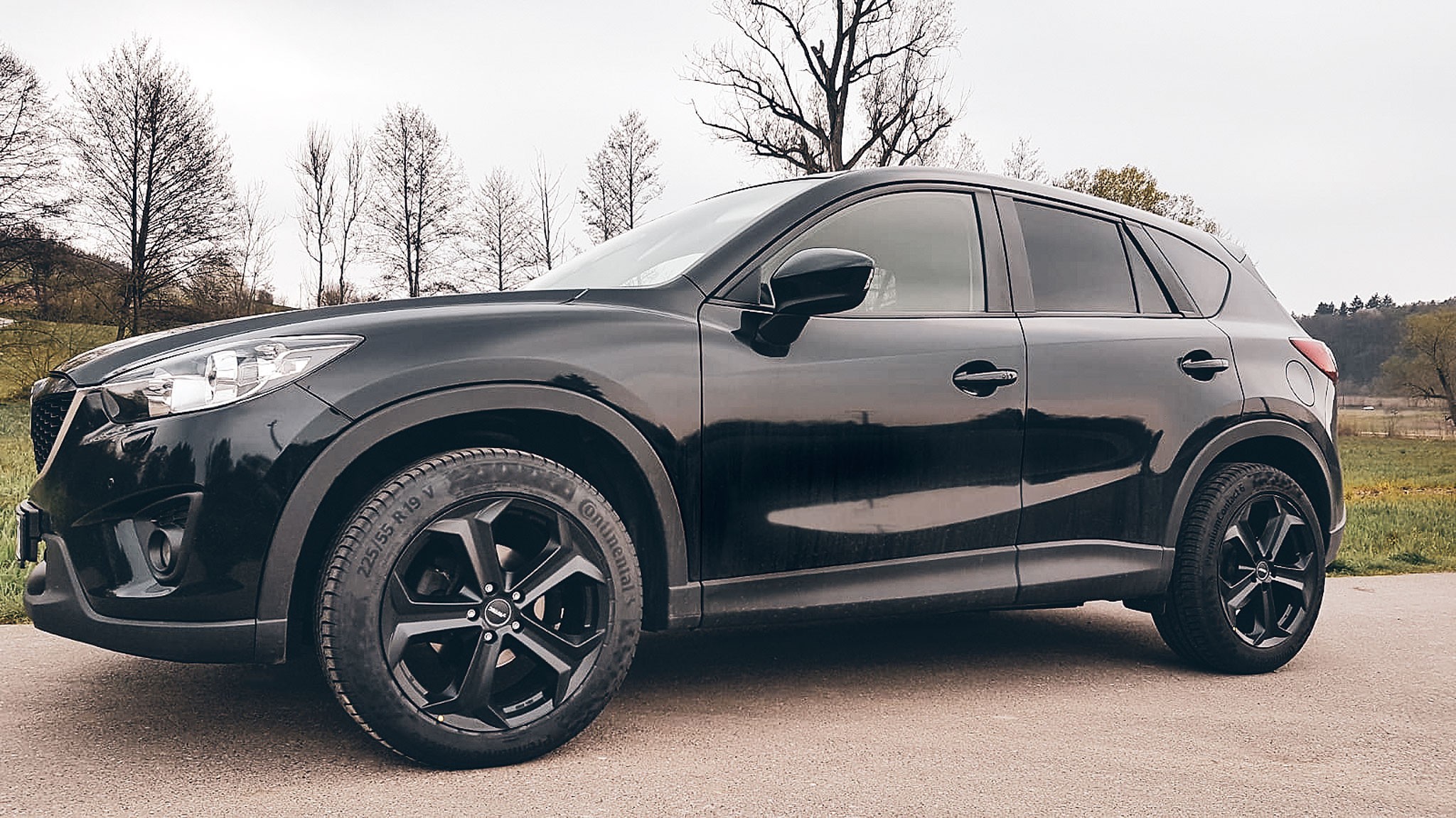 Autec Typ X - Xenos schwarz matt - 8.5x19 ET46 - LK5/112 ML66.5 - RSU.de