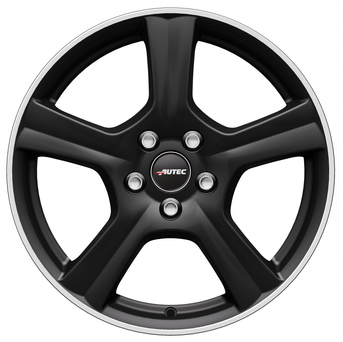 Autec Typ I - Ionik schwarz matt poliert - 6.5x16 ET38 - LK5/112 ML66.5 - RSU.de