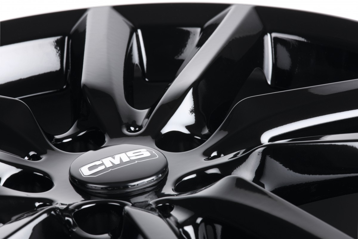 CMS C27 complete black gloss - 7.5x18 ET49 - LK5/112 ML66.5 - RSU.de