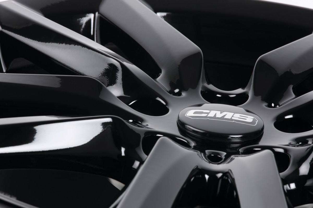 CMS C27 complete black gloss - 7.5x18 ET49 - LK5/112 ML66.5 - RSU.de