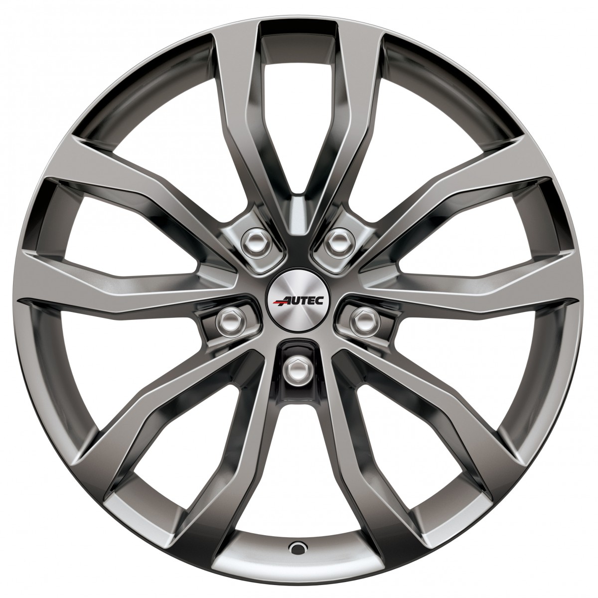 Autec Typ U - Uteca titansilber - 8x18 ET60 - LK5/120 ML65.1 - RSU.de