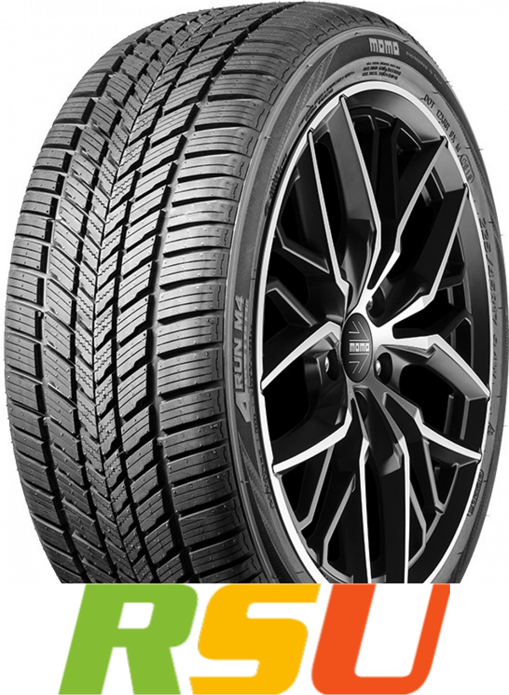 4x Momo M-4 Four Season M+S 3PMSF 155/70 R13 75T Ganzjahresreifen ...
