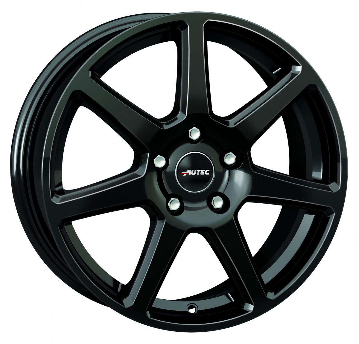 Autec Typ TL - Tallin schwarz - 6.5x16 ET45 - LK5/108 ML70 - RSU.de