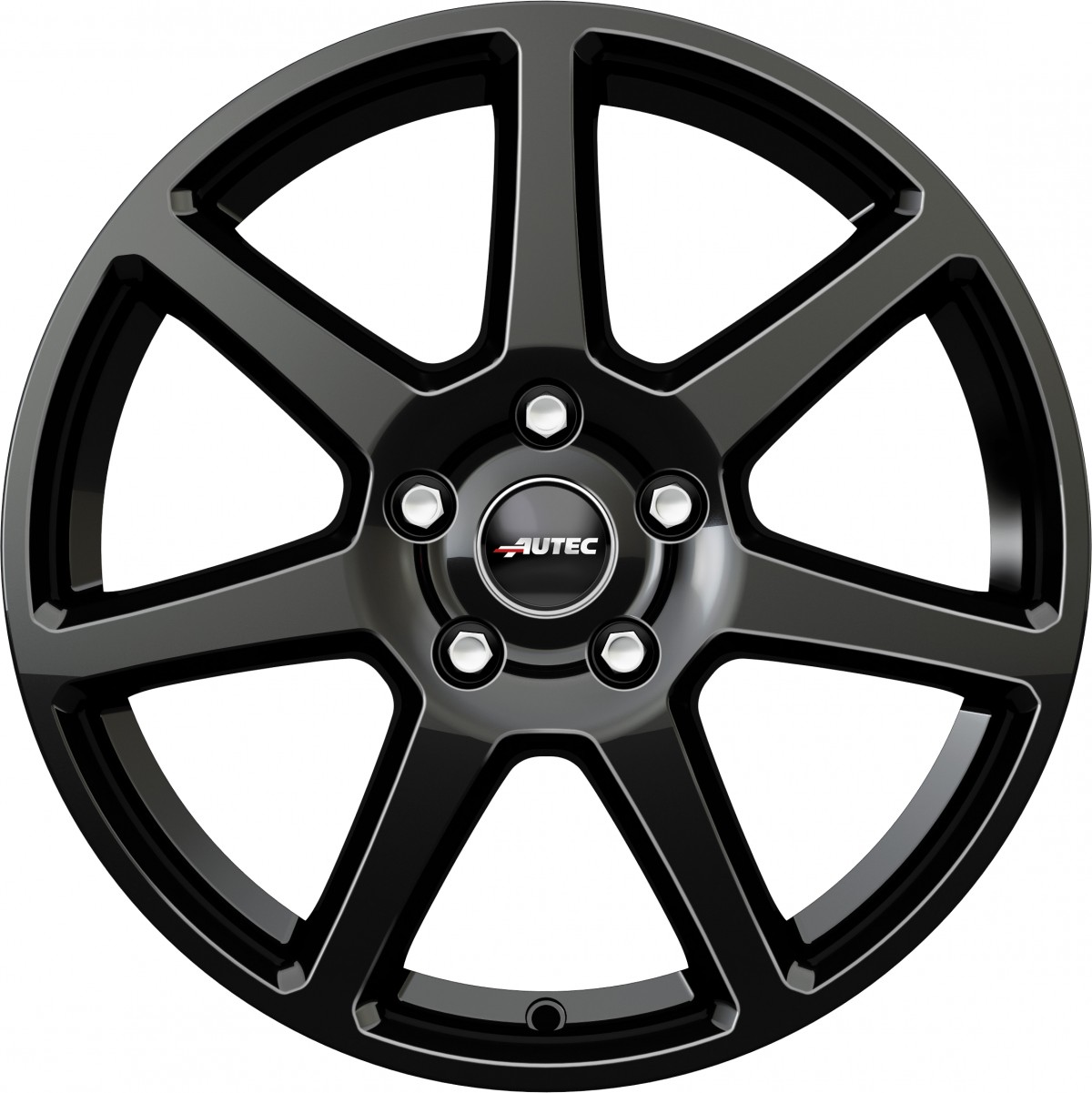 Autec Typ TL - Tallin schwarz - 6.5x16 ET45 - LK5/108 ML70 - RSU.de