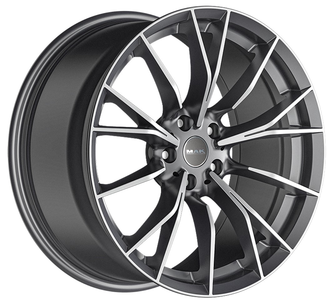 Mak Fabrik gun metallic mirror - 8x20 ET30 - LK5/120 ML72.6 - RSU.de