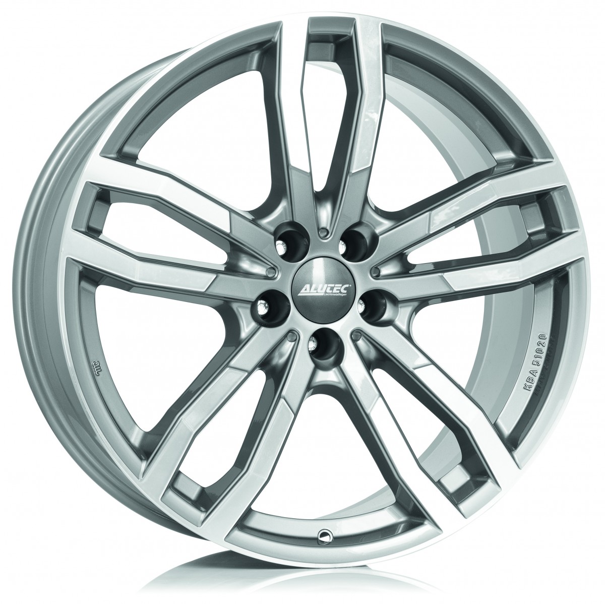Alutec DriveX metal-grey frontpoliert - 8.5x19 ET40 - LK5/114.3 ML70.1 ...