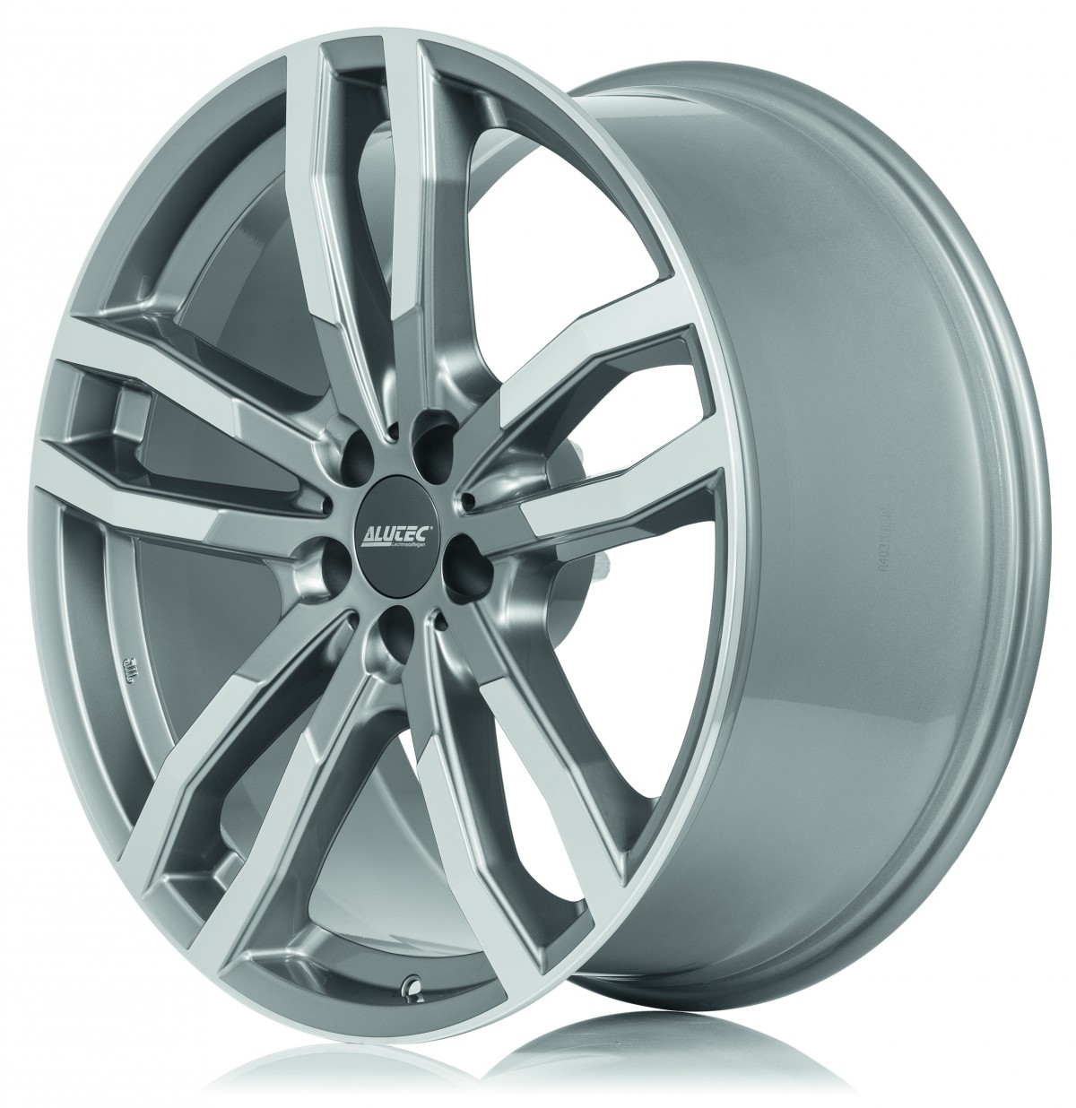 Alutec DriveX metal-grey frontpoliert - 8.5x19 ET40 - LK5/114.3 ML70.1 ...