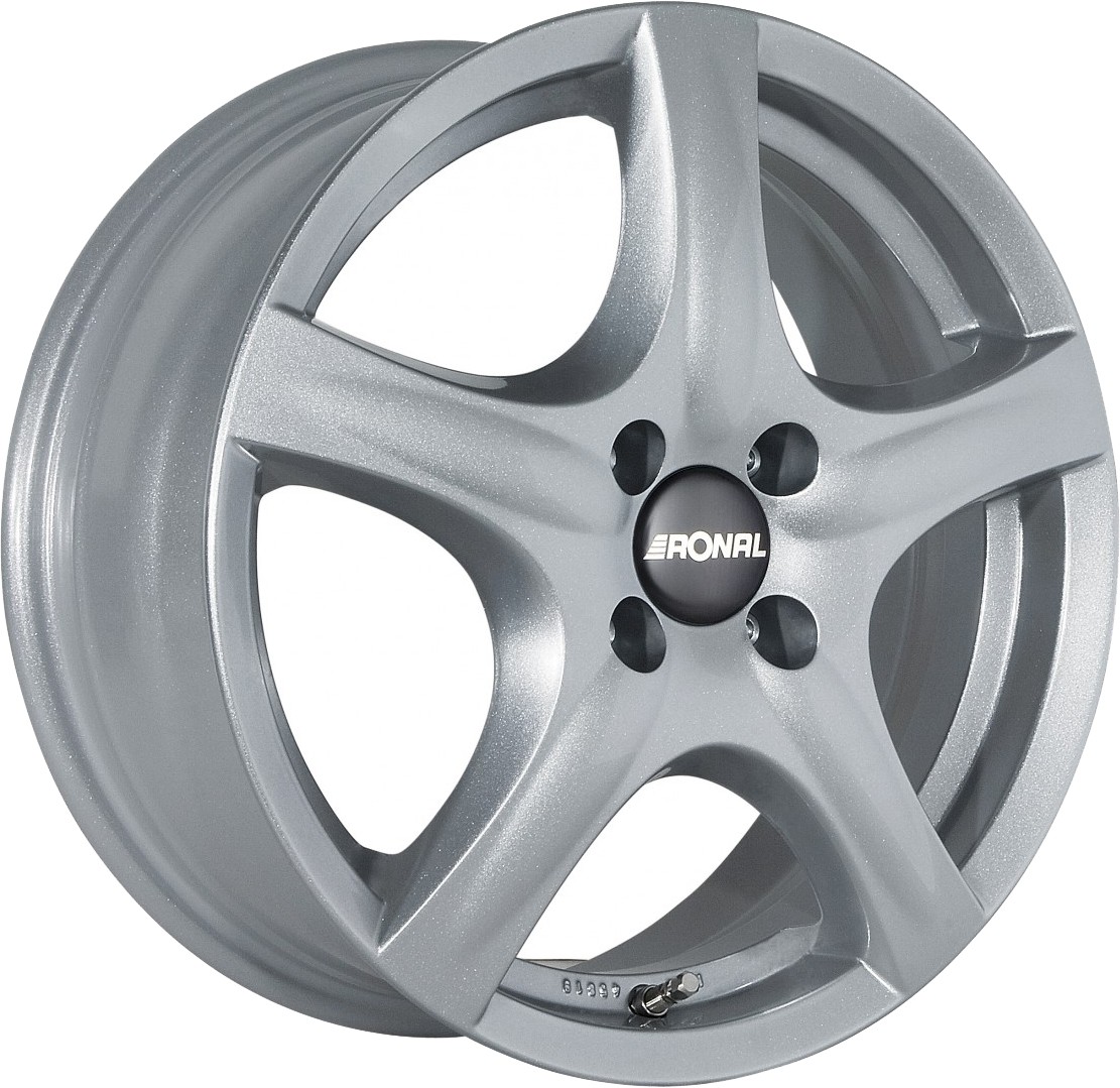 Ronal R42 kristallsilber - 8x18 ET35 - LK5/112 ML76 - RSU.de