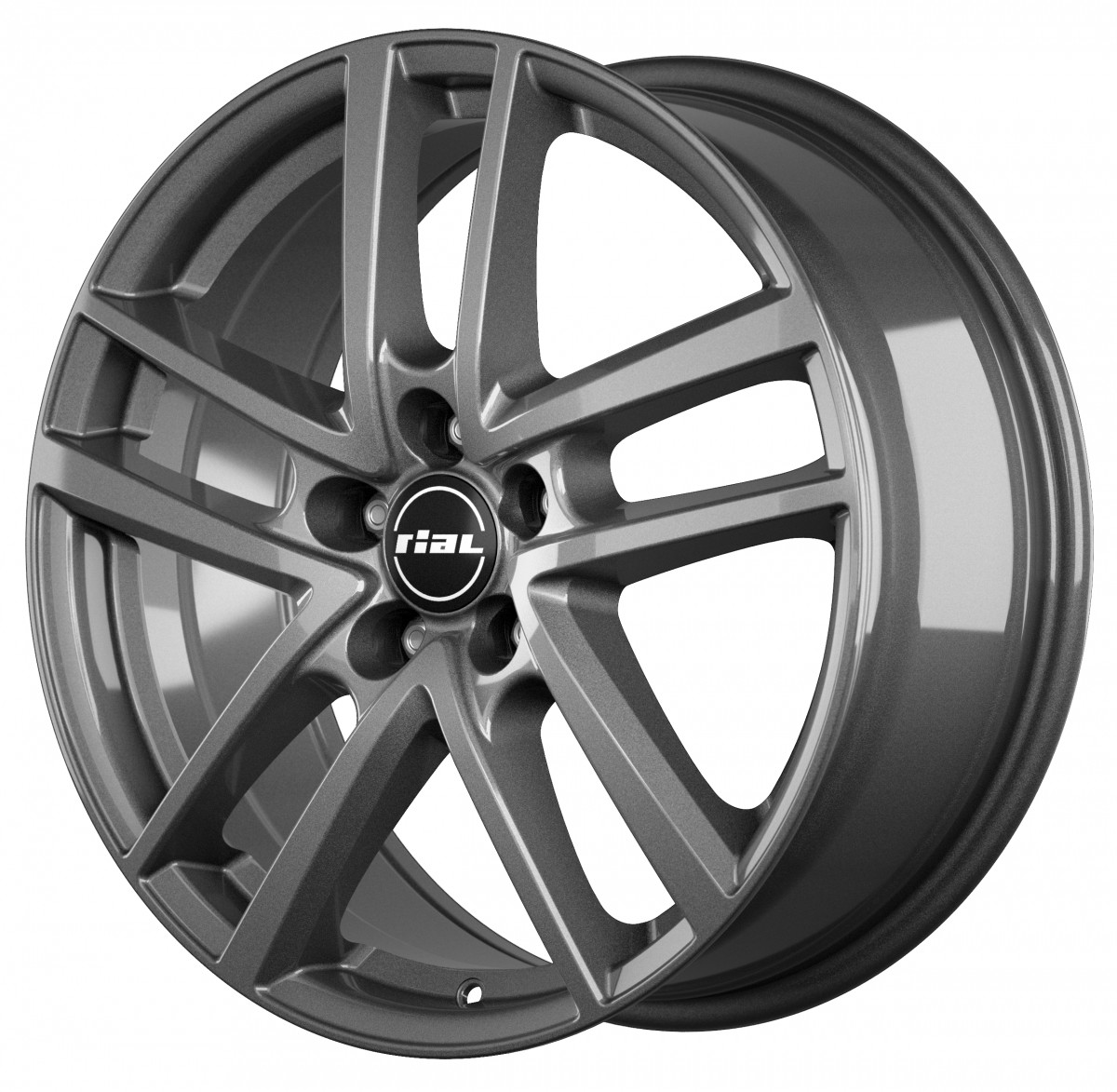 Rial Astorga graphit - 6.5x16 ET50 - LK5/108 ML63.4 - RSU.de