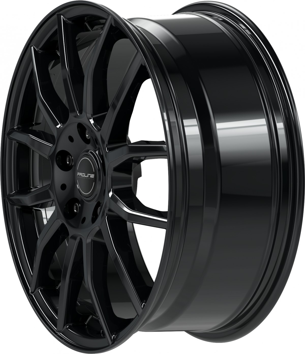 Proline AX100 black glossy - 6.5x16 ET45 - LK5/112 ML66.5 - RSU.de
