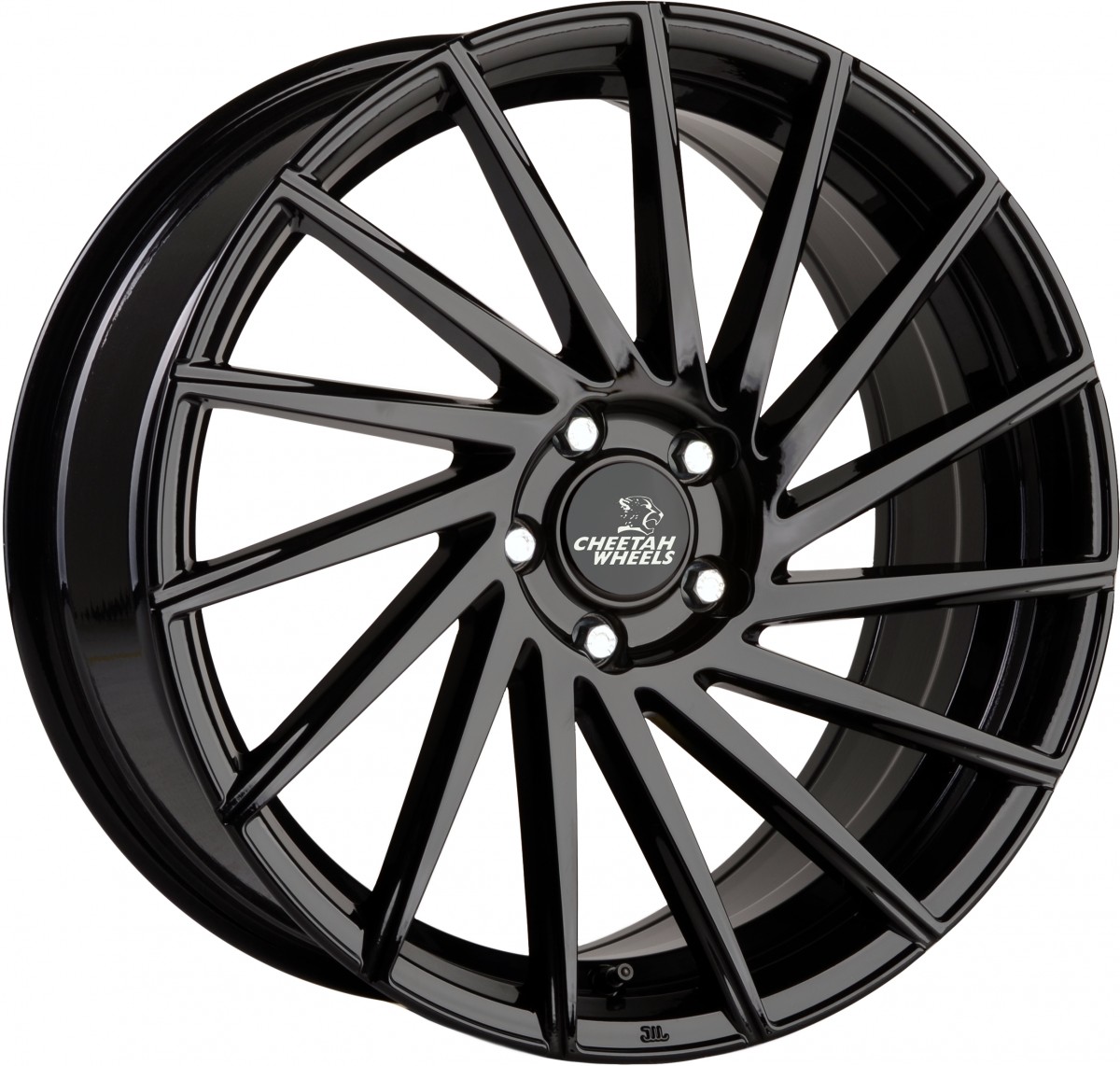 Cheetah Wheels CV.02R black - 8x18 ET40 - LK5/114.3 ML72.6 - RSU.de