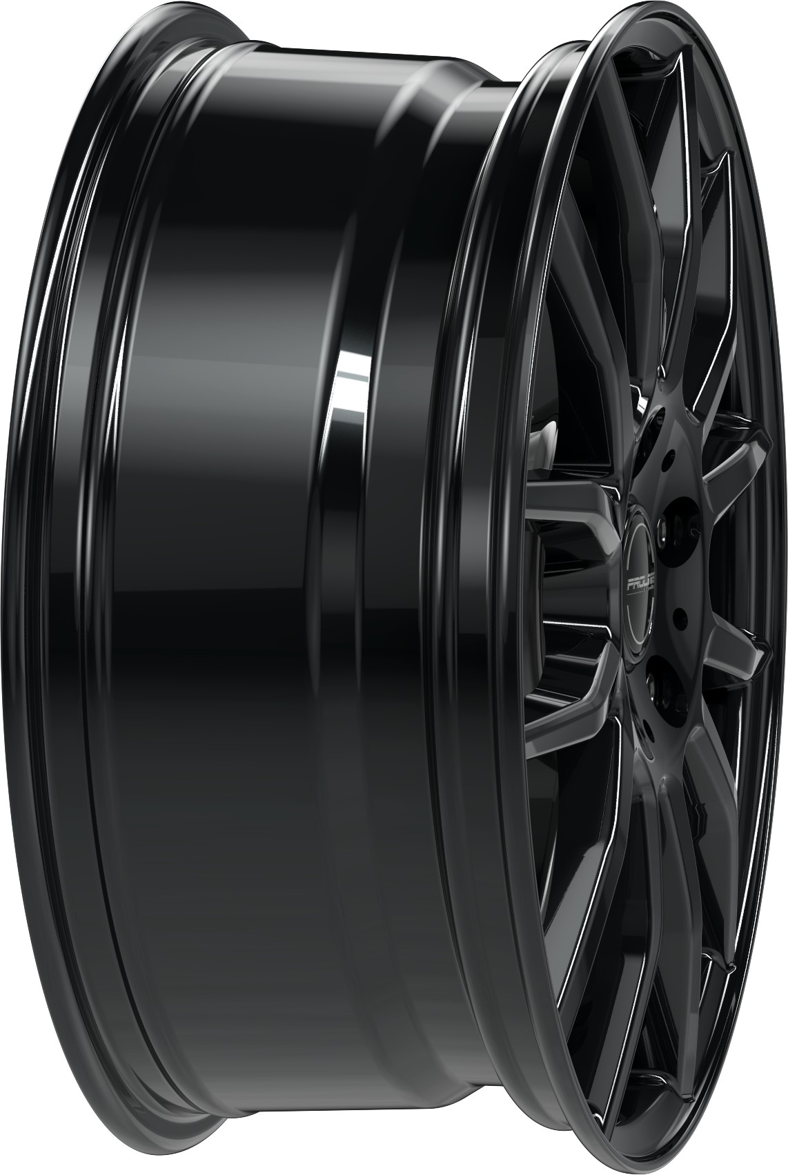 Proline AX100 black glossy - 6.5x16 ET45 - LK5/112 ML66.5 - RSU.de