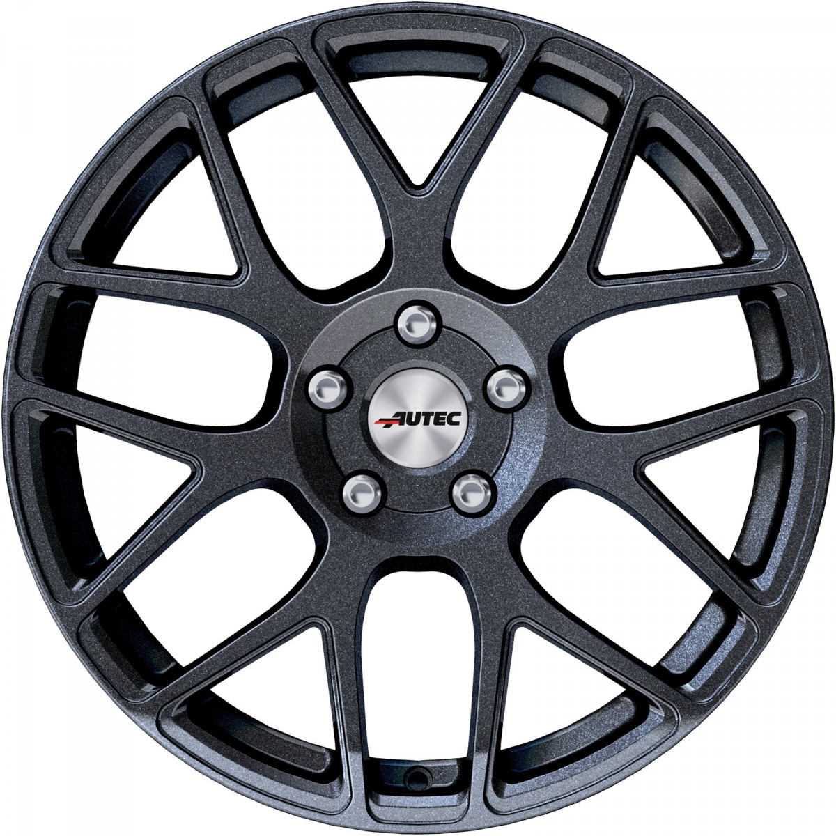 Autec Typ H - Hexano schwarz metallic - 8x18 ET30 - LK5/112 ML70 - RSU.de