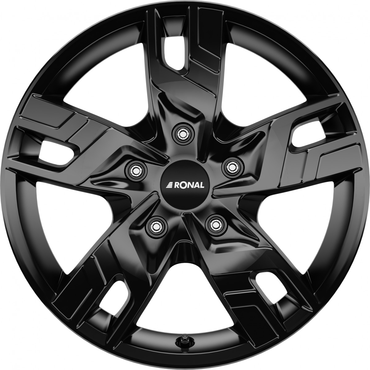 Ronal R64 jetblack - 7x17 ET45 - LK5/114.3 ML66.15 - RSU.de