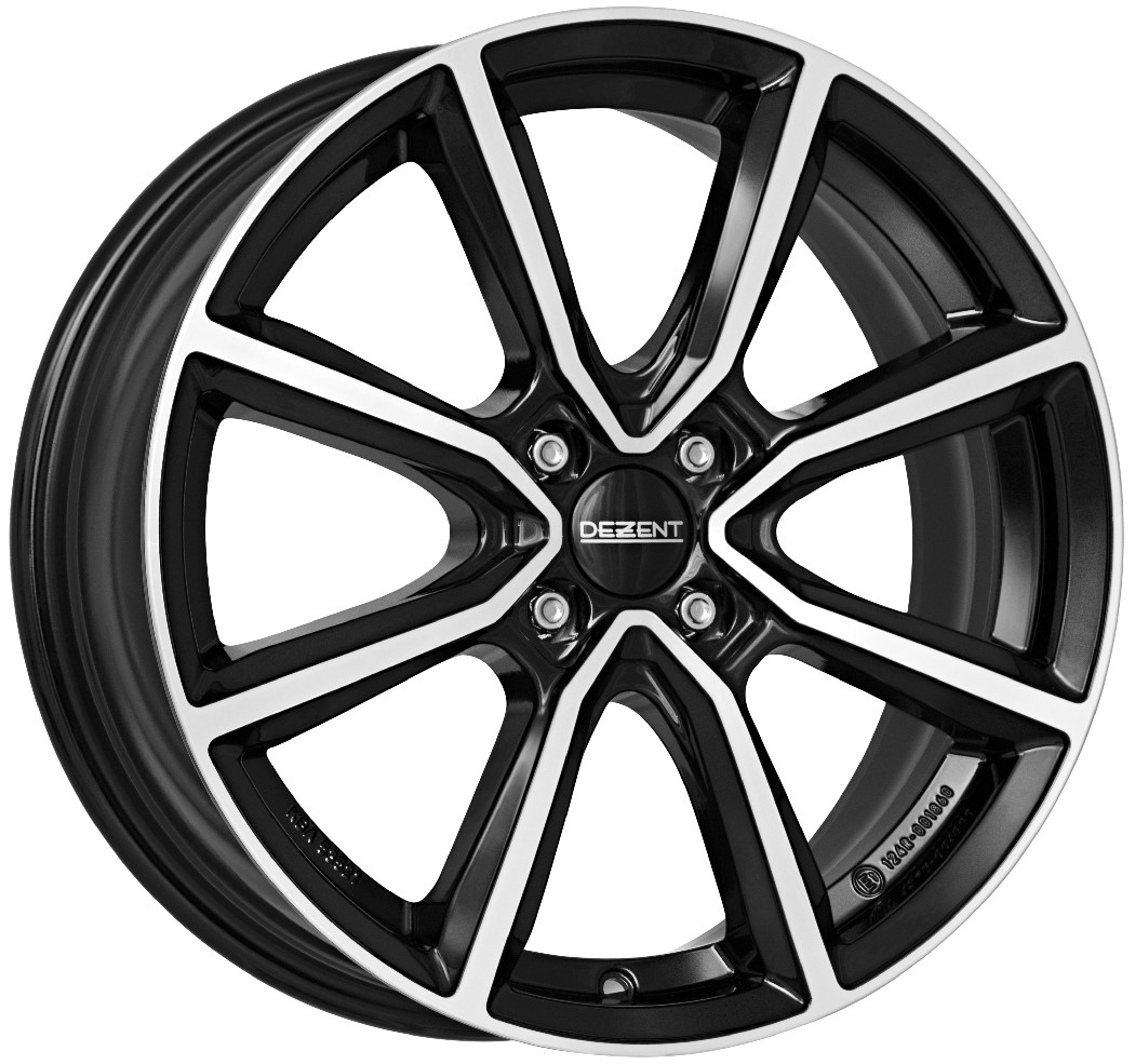 Dezent TN black polished - 6x16 ET43 - LK4/100 ML57.1 - RSU.de
